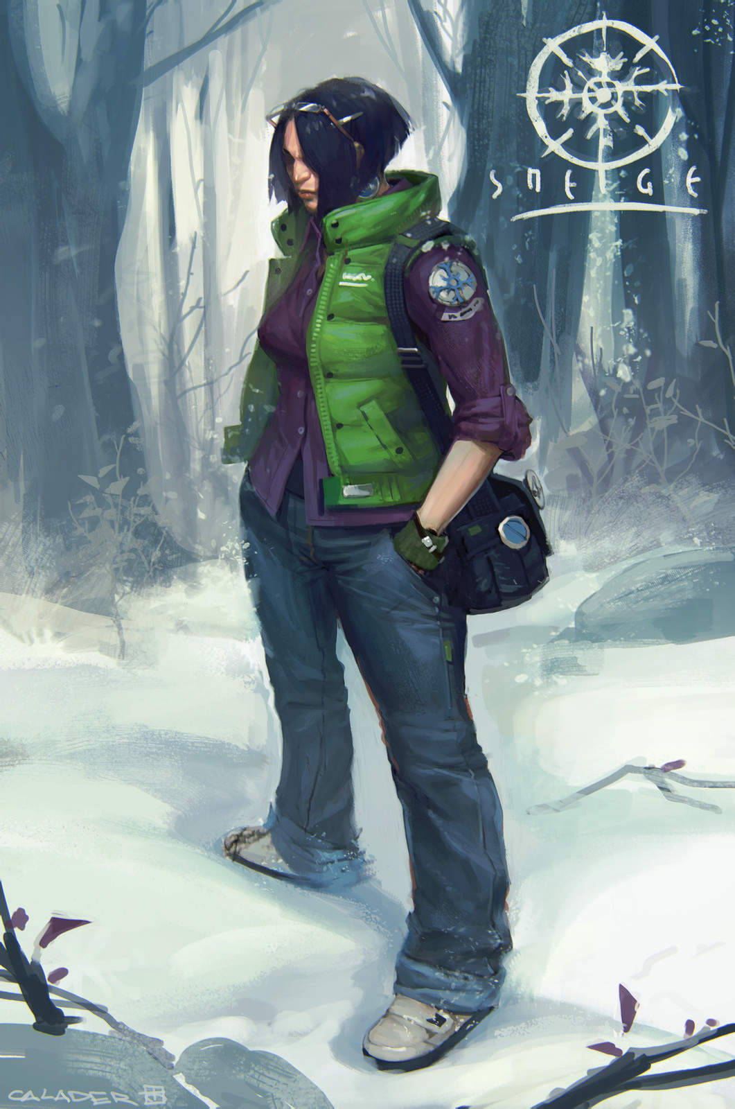 Georgi Simeonov - Sneige - Green and Purple (2010)