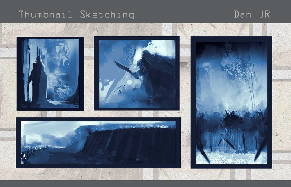ArtStation - Thumbnail sketching