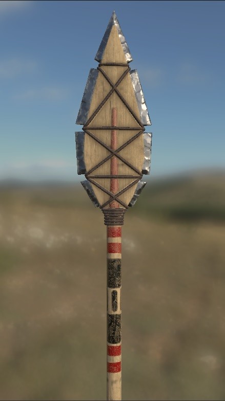 mayan throwing spear