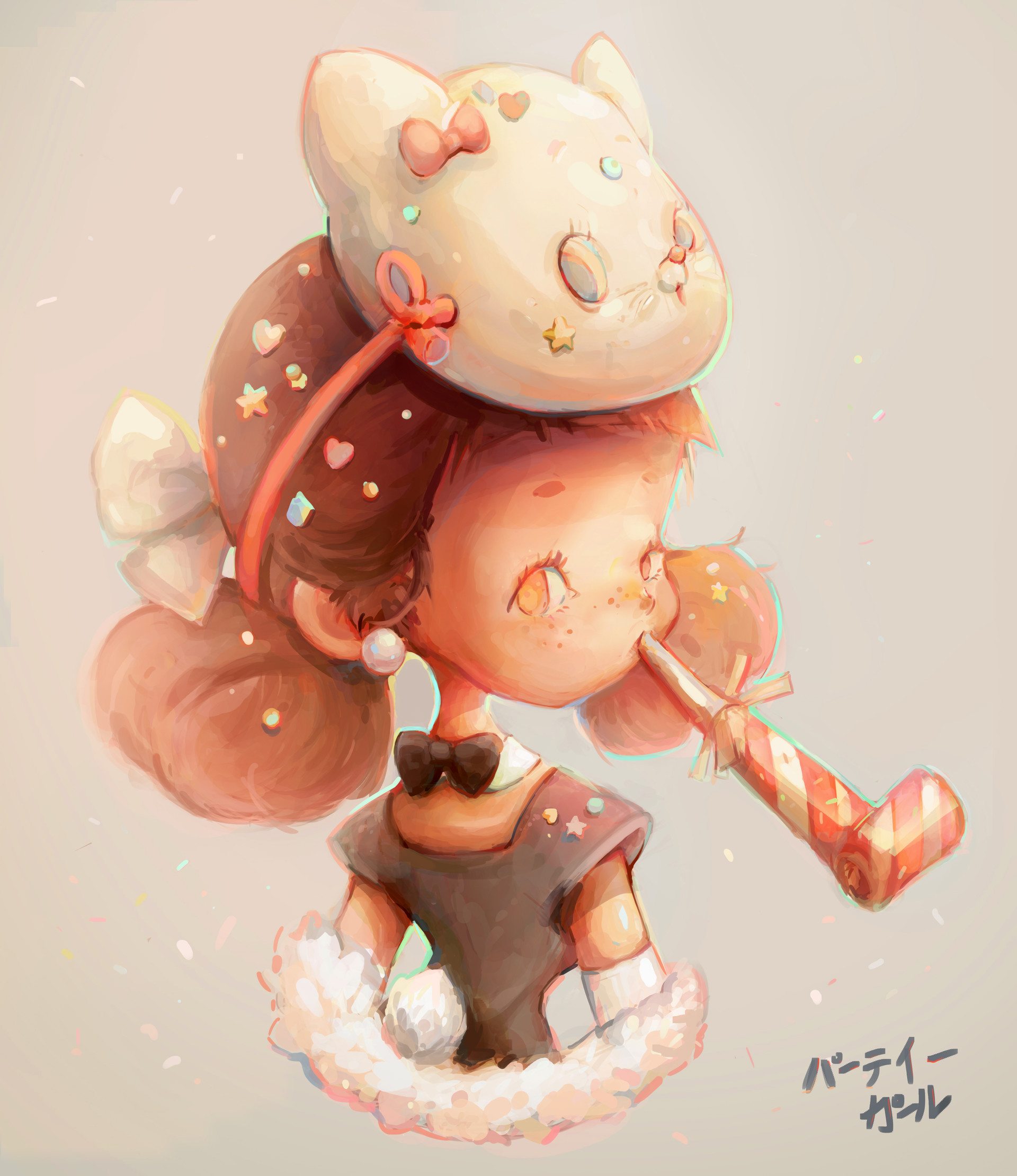 ArtStation - party girl.