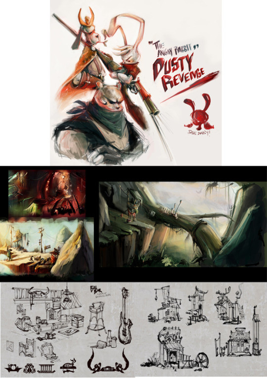 ArtStation - game-dusty revenge