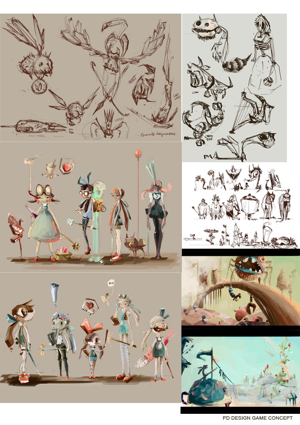 ArtStation - pd studio- side game