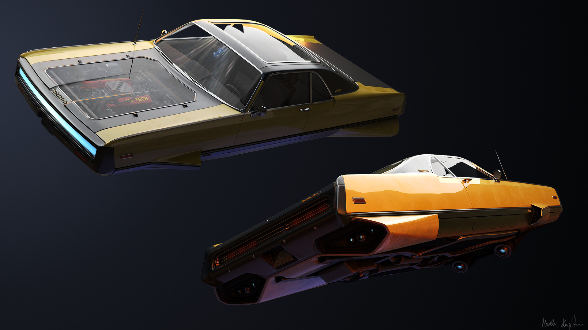 Flying Car Concept Art