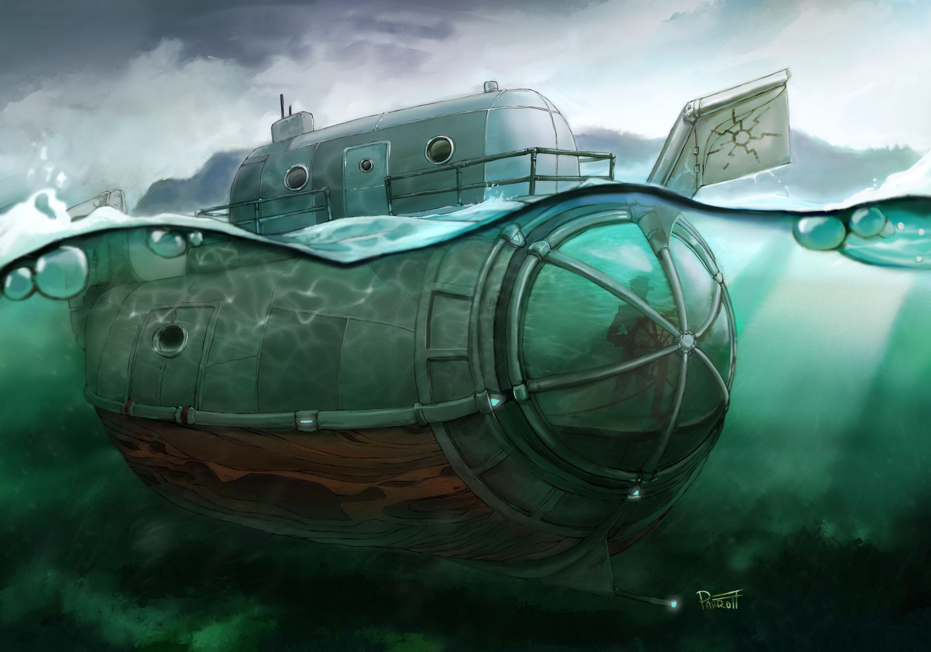 ArtStation - Dak's Ship