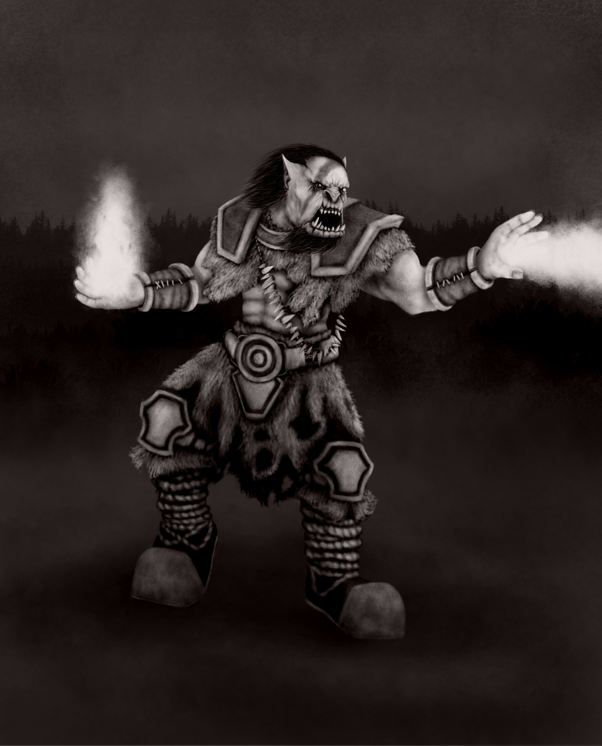 ArtStation - Ork Mage