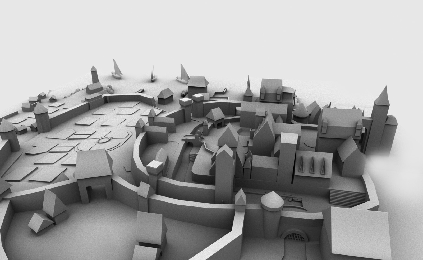ARTEM BRILEV - Fantasy Town (Blockout)