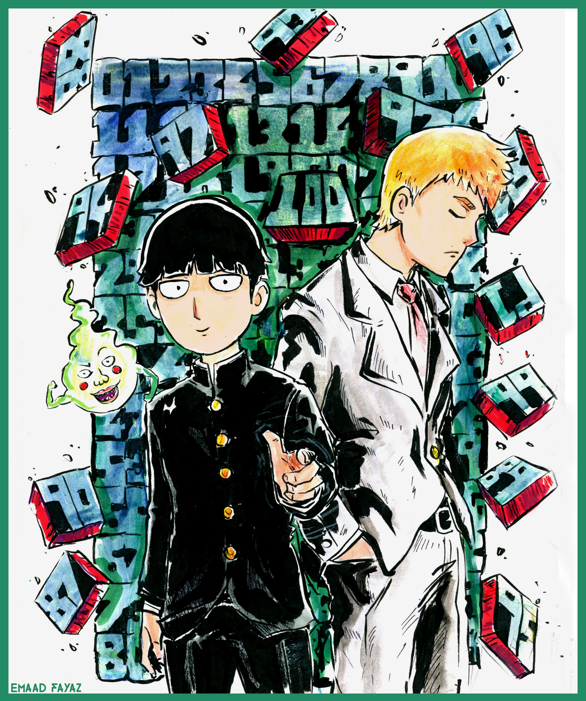 ArtStation - Mob Psycho 100