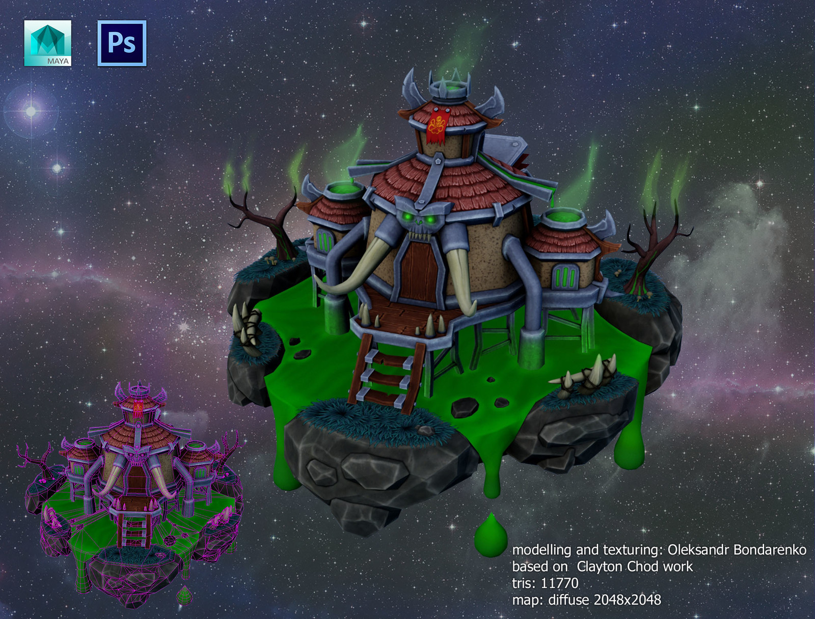 Oleksandr Bondarenko - Fantasy plant