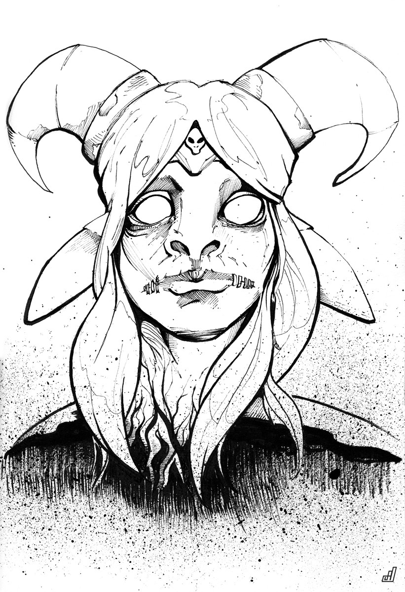 ArtStation - Goat Witch