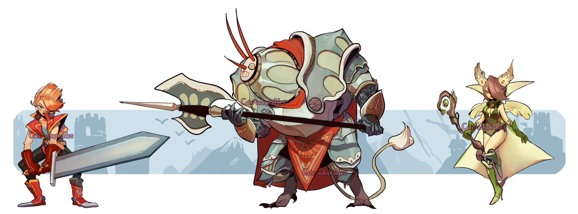 Caterina P Droguett - Character design 2
