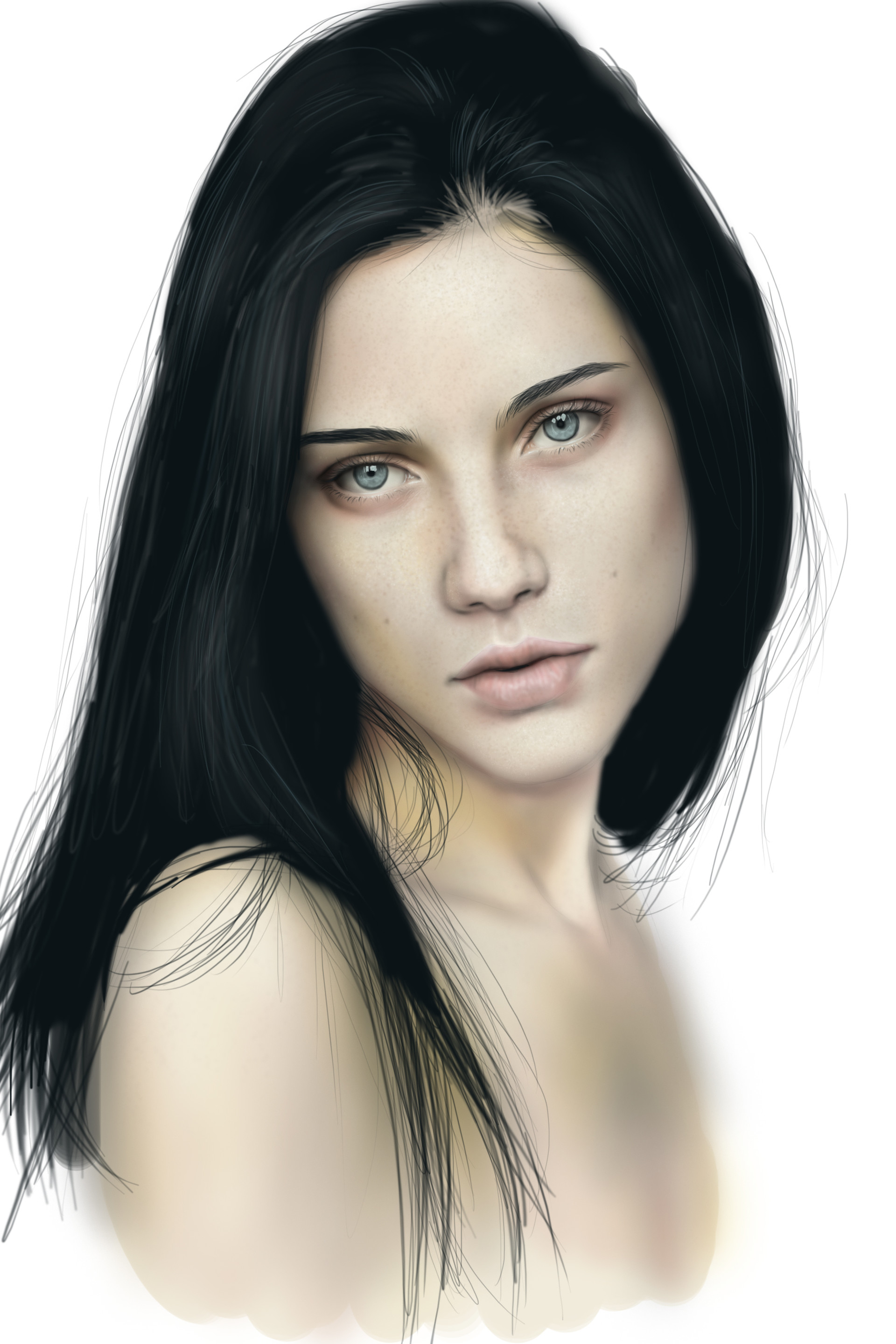 ArtStation - Digital Paint Process Study