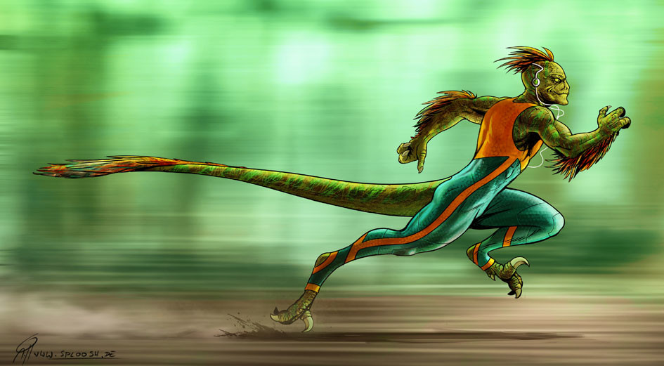 ArtStation - Raptor Guy