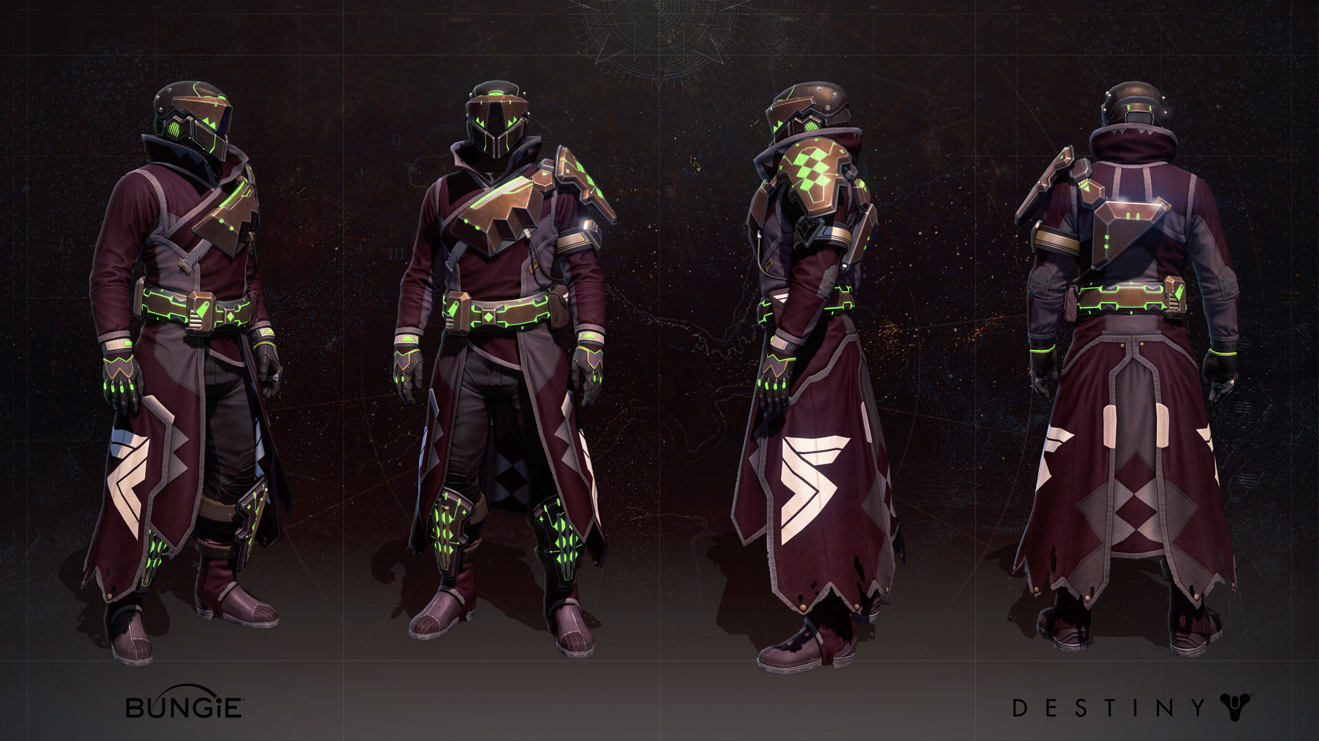 Destiny Game Warlock Armor