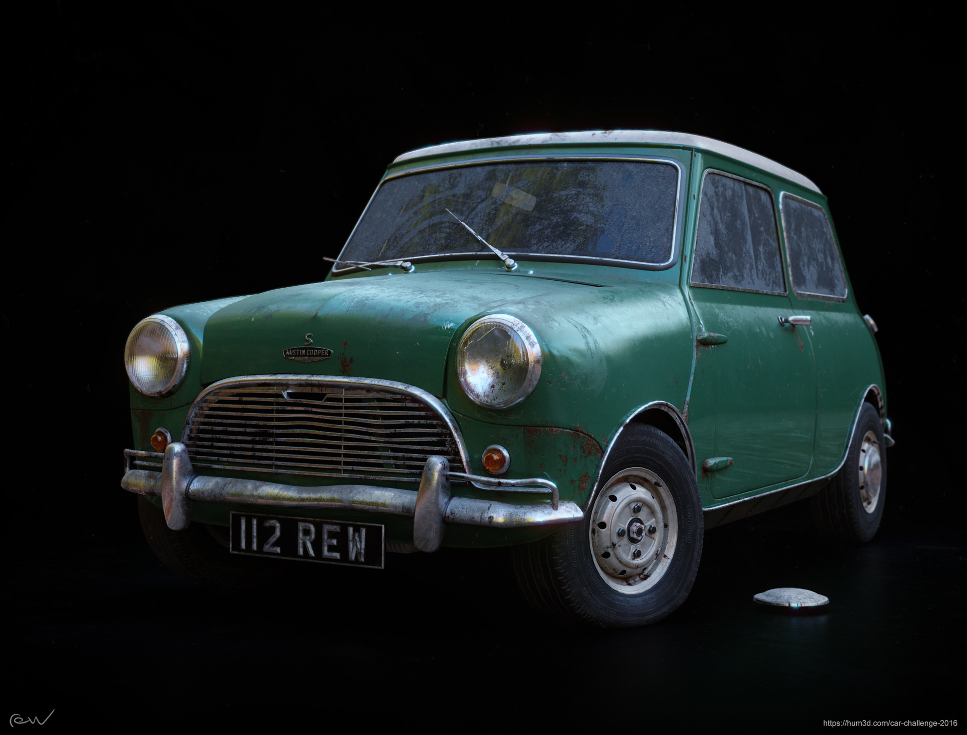 Andrew Stevenson - Classic Barn Find - Humster3D Car Render Challenge 2016