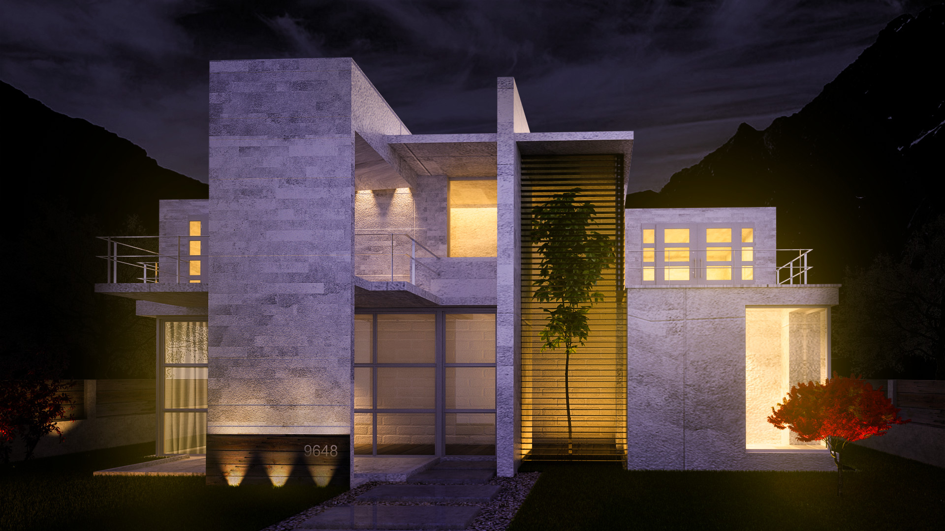 ArtStation - Concept Design of Modern Villa