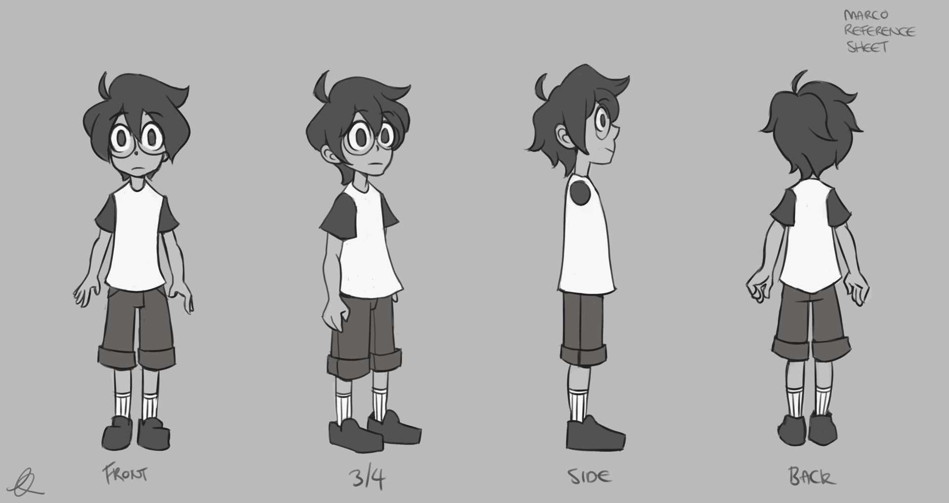 ArtStation - hattie and marco - marco design + animation test