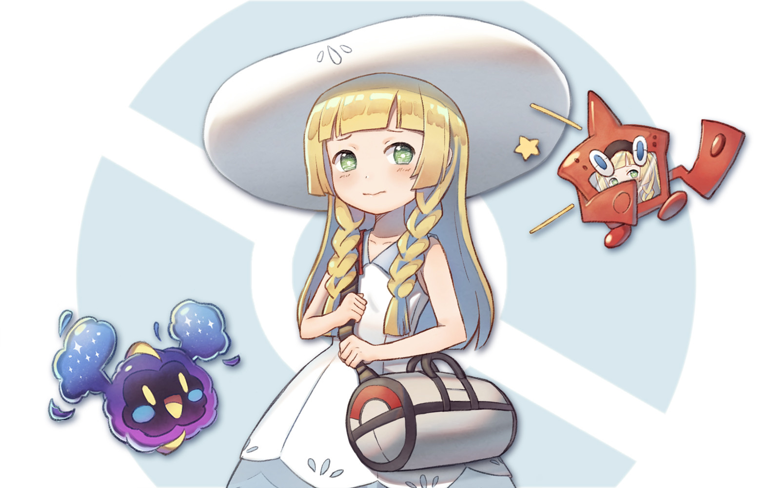 ArtStation - Lillie pokemon