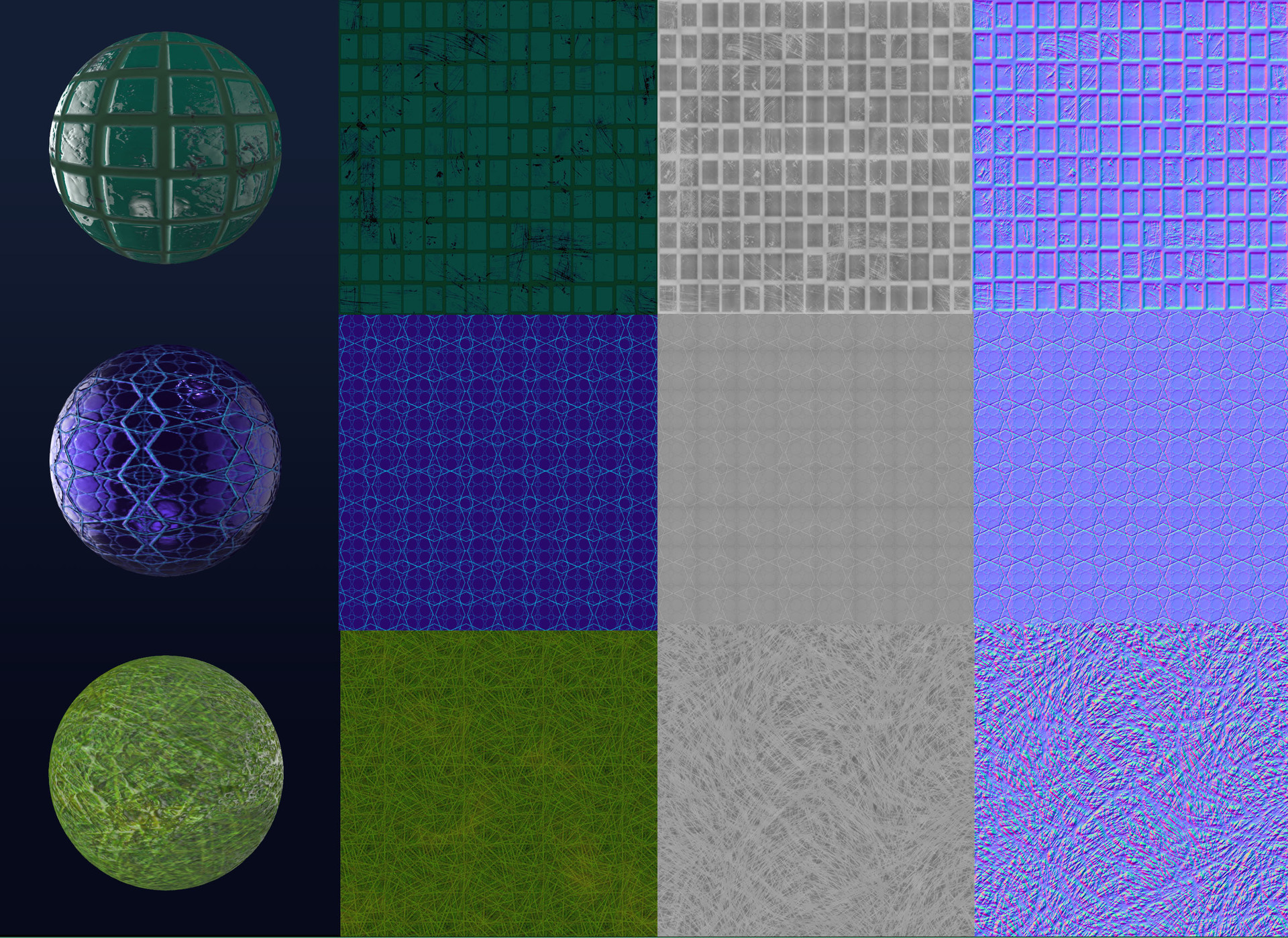 Tori Haines - Environment Texture studies