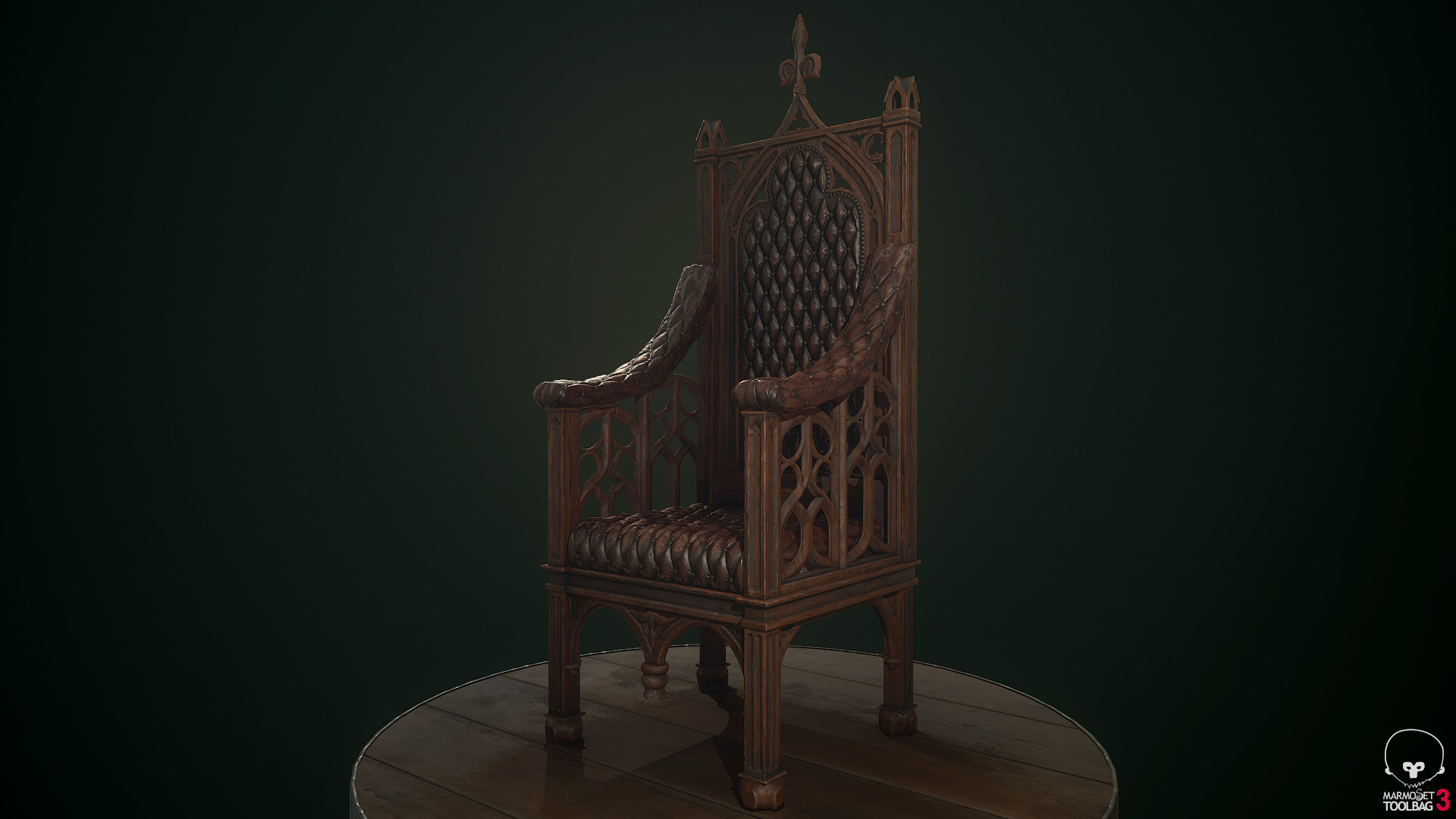 The art of Ognyan Zahariev - Dumbledore's chair (wip)