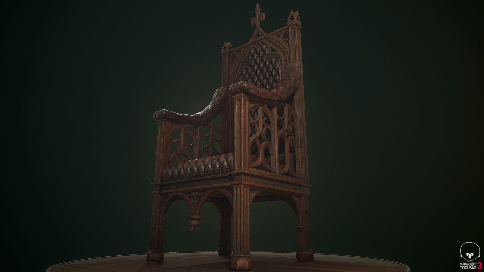 The art of Ognyan Zahariev - Dumbledore's chair (wip)