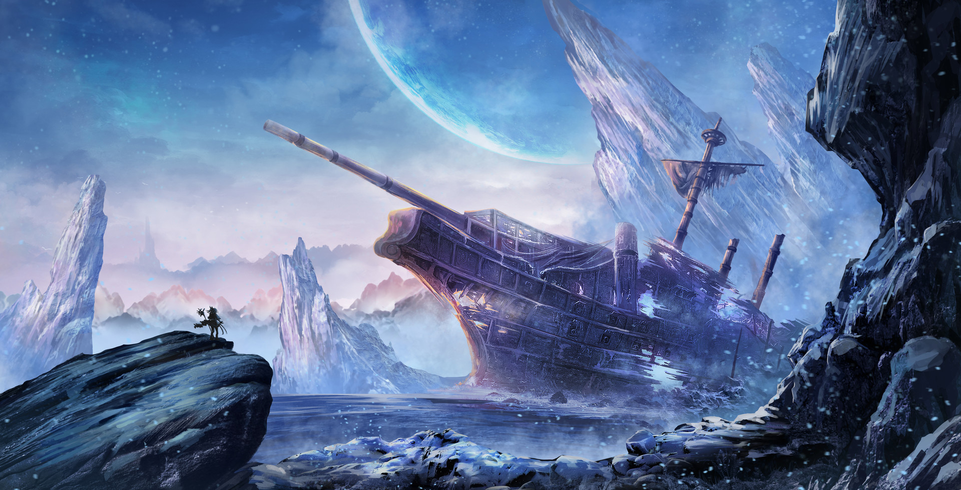 ArtStation - Snow land