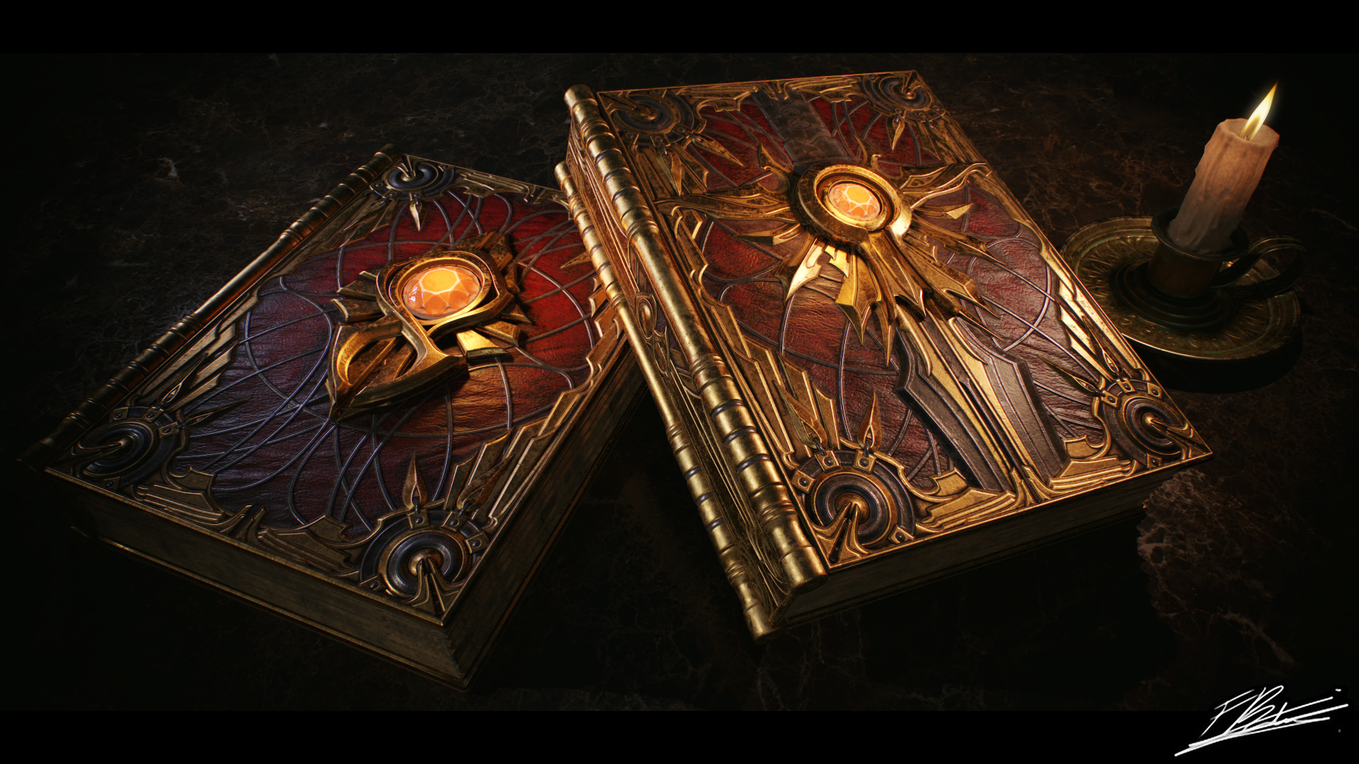 ArtStation - Book Of Tyrael Corrupted