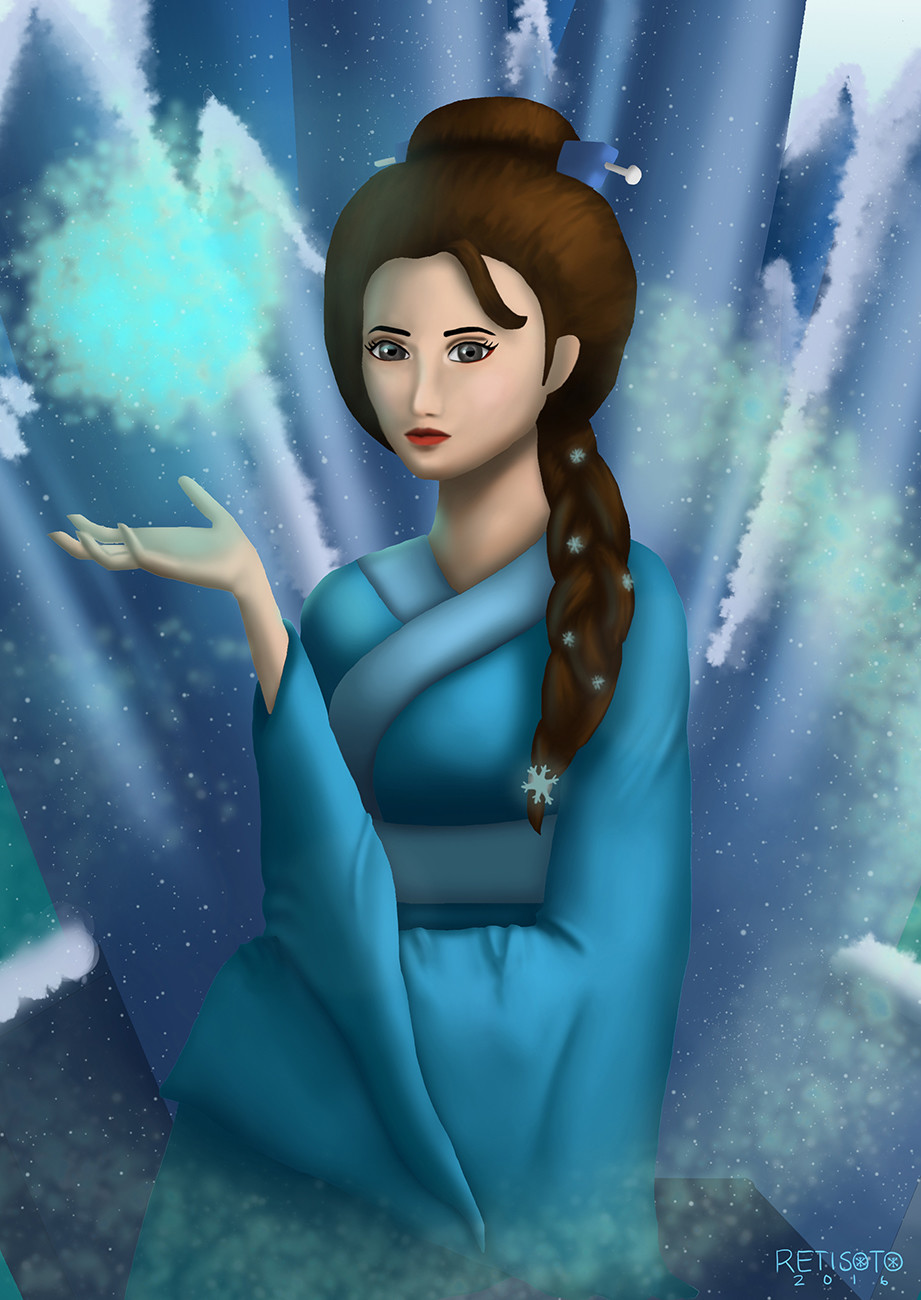 ArtStation - Japanese Elsa