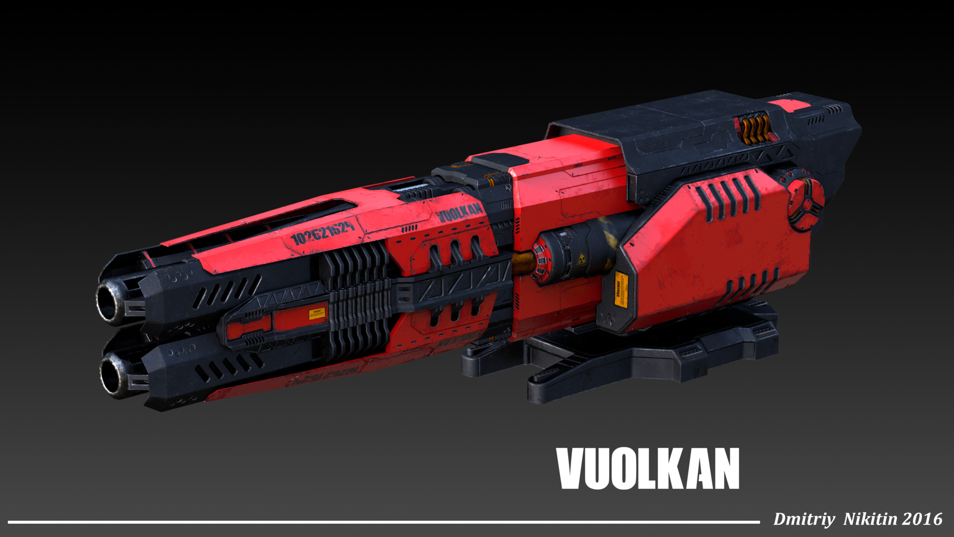 ArtStation - Plasma weapons "VUOLKAN"