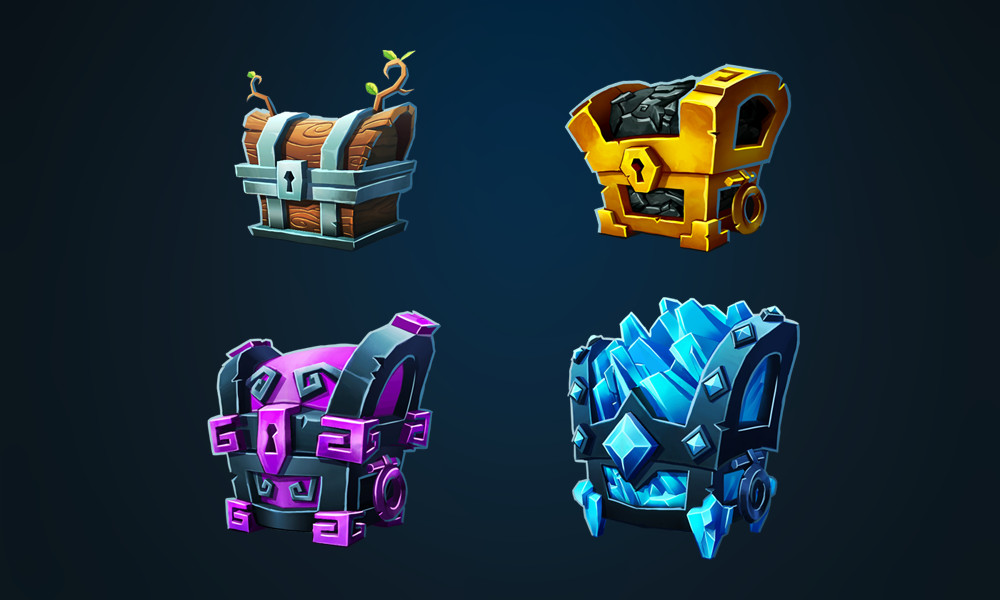 ArtStation - Mystery Boxes for Spellbinders