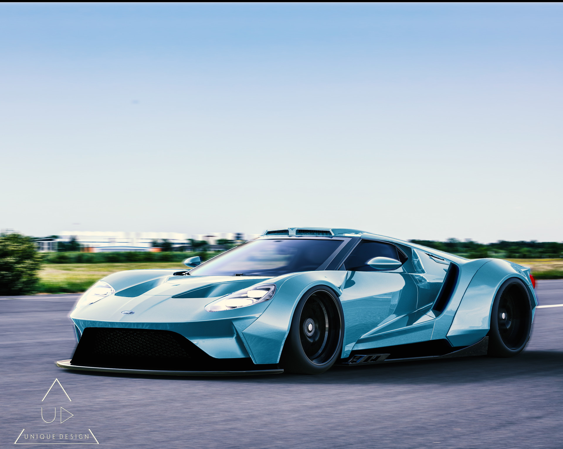 ArtStation - Ford GT 2017