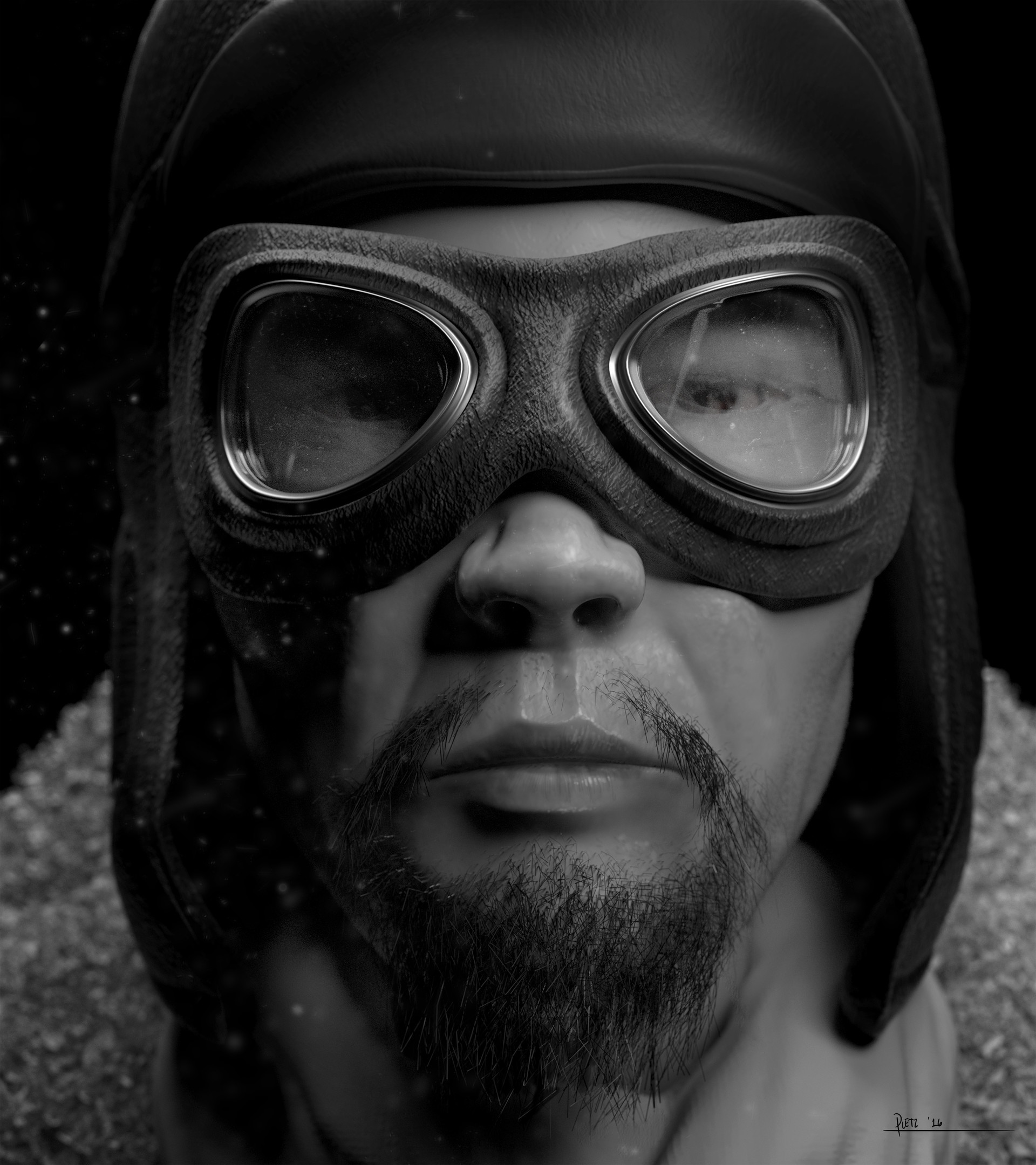 ArtStation - Japanese WWII Pilot