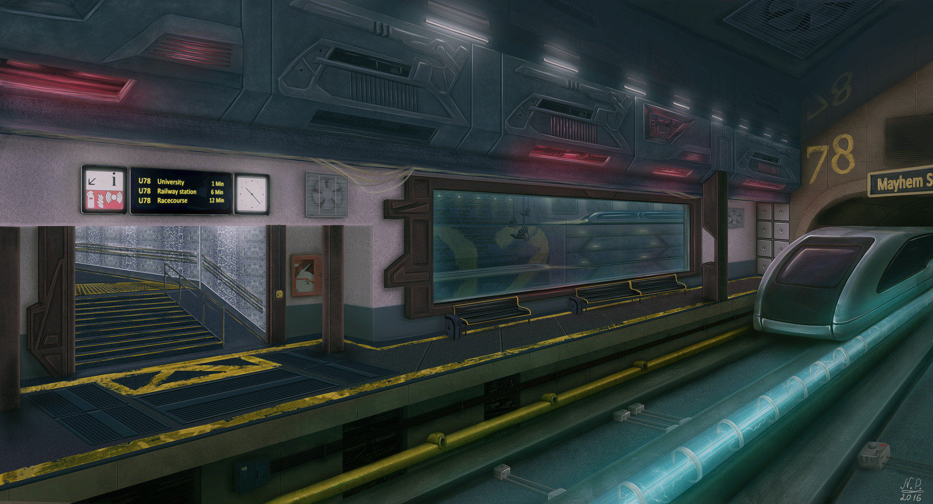 ArtStation - Metro