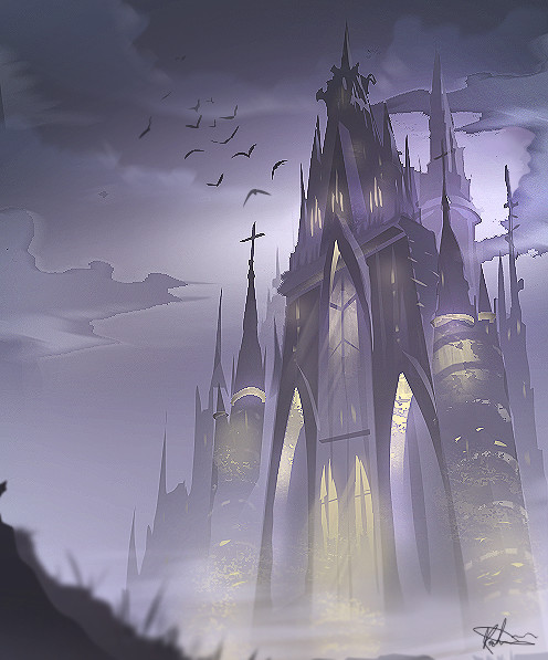 ArtStation - Gothic Tower - Concept