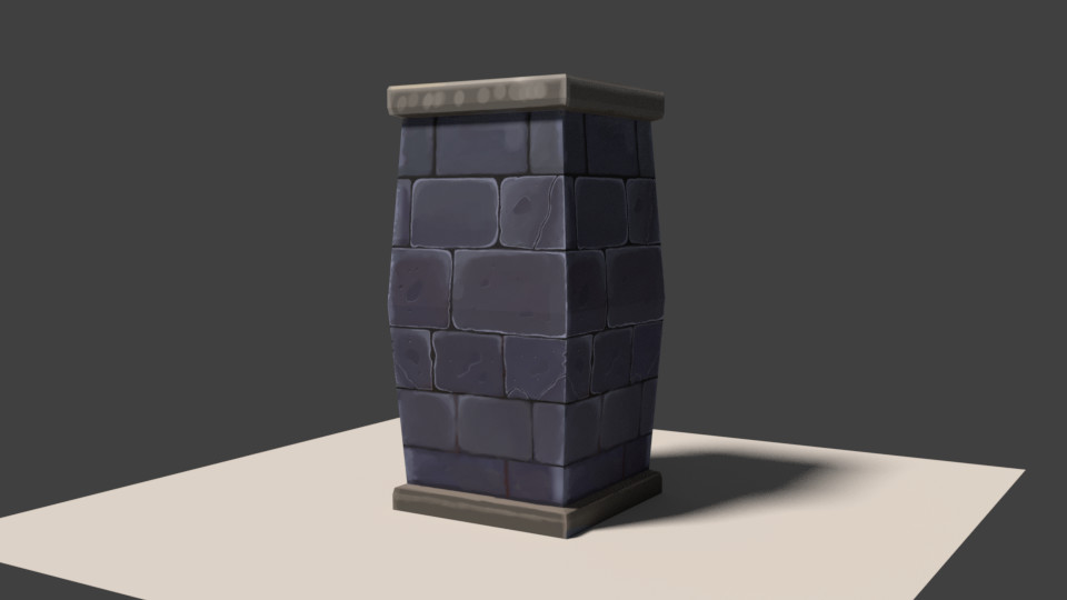 ArtStation - Hand Painted wall Texture