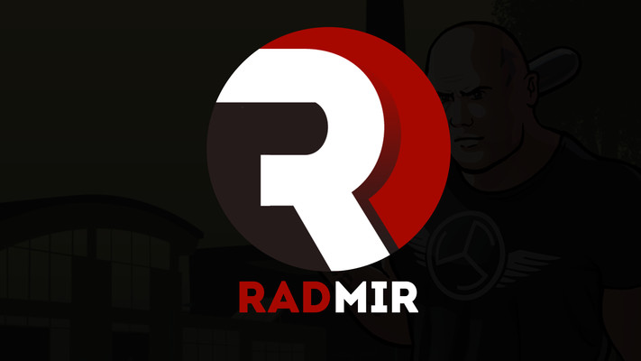 ArtStation - Баннер проекта "Radmir RP | CRMP" Так же есть лого и обложка