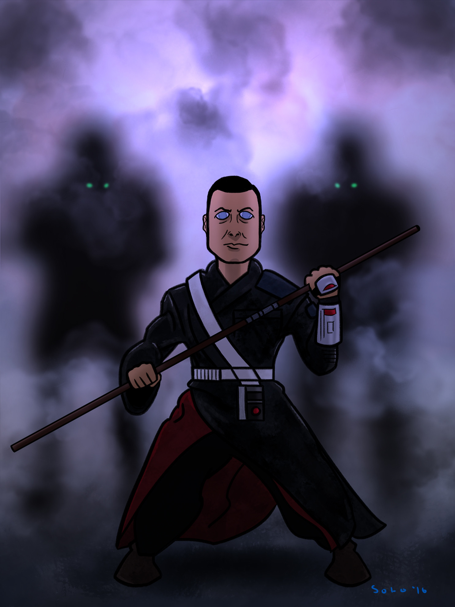 ArtStation - Star Wars - Chirrut Imwe (I Am One With the Force)