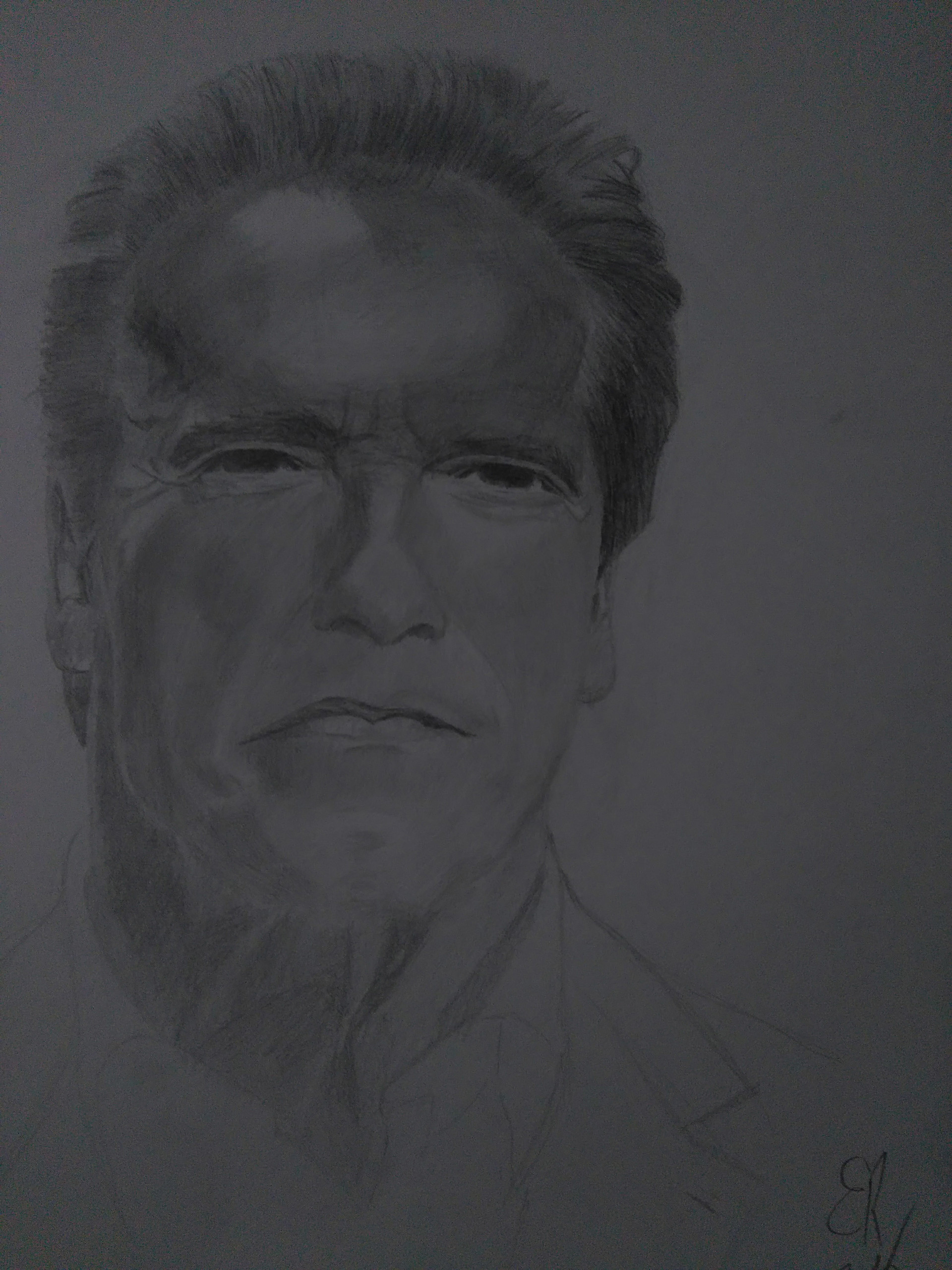 ArtStation - arnold schwarzenegger