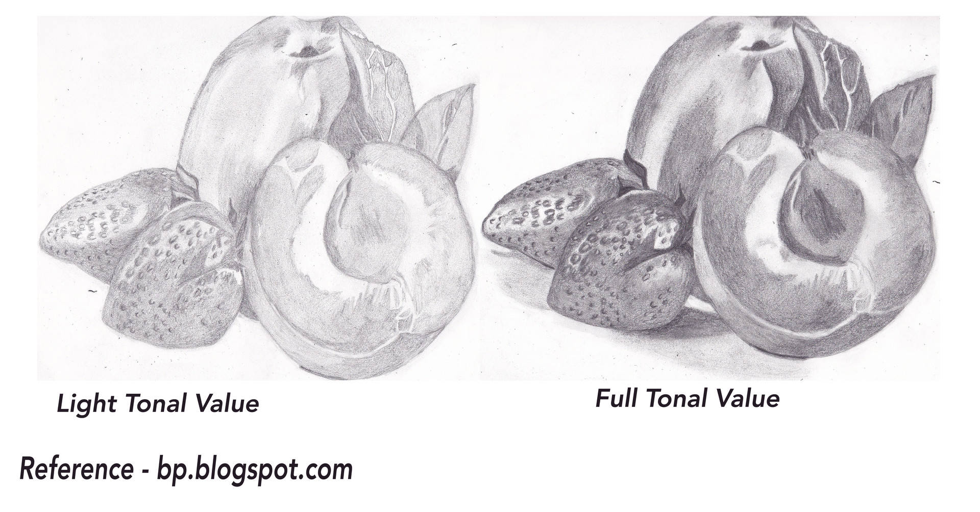ArtStation - Light and Full Tonal Value Fruit
