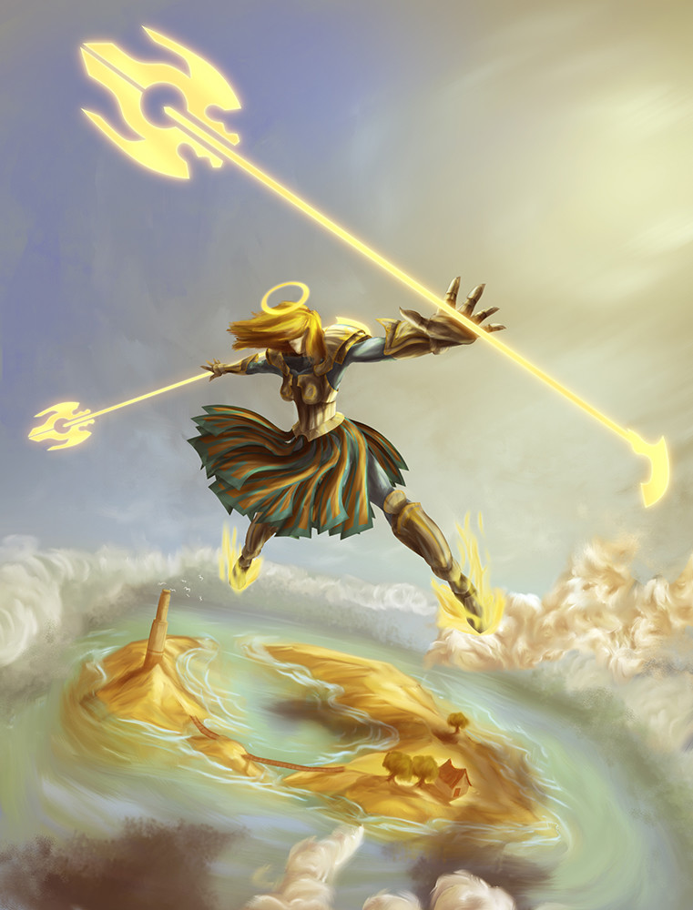 ArtStation - Combat Angel