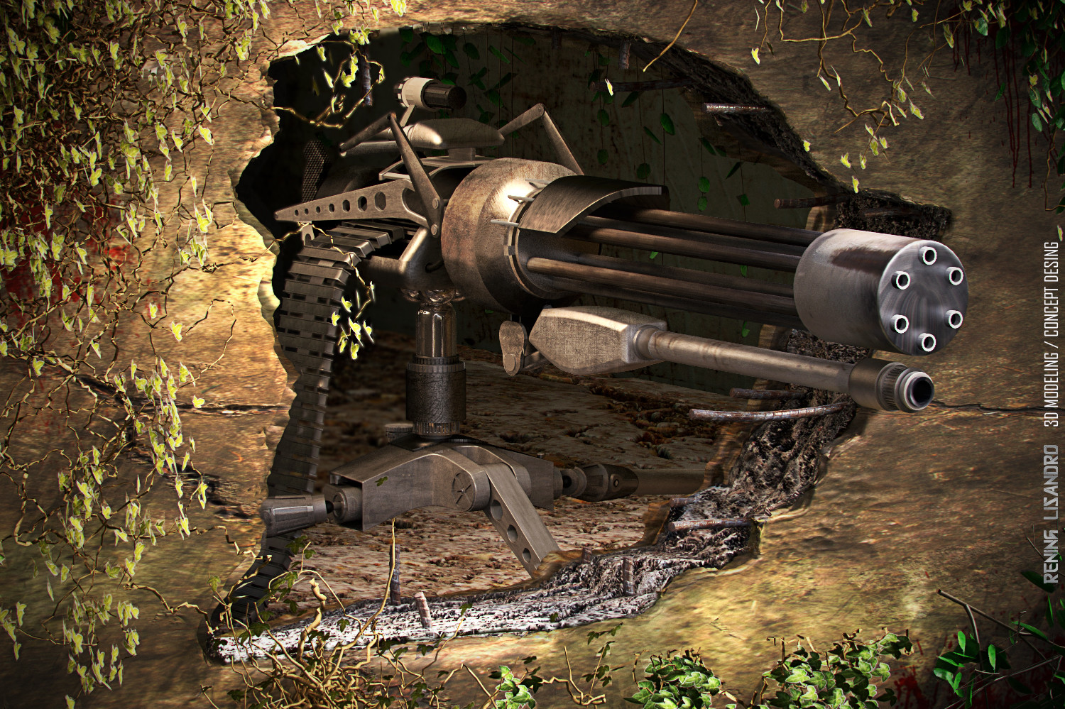 ArtStation - Weapon T