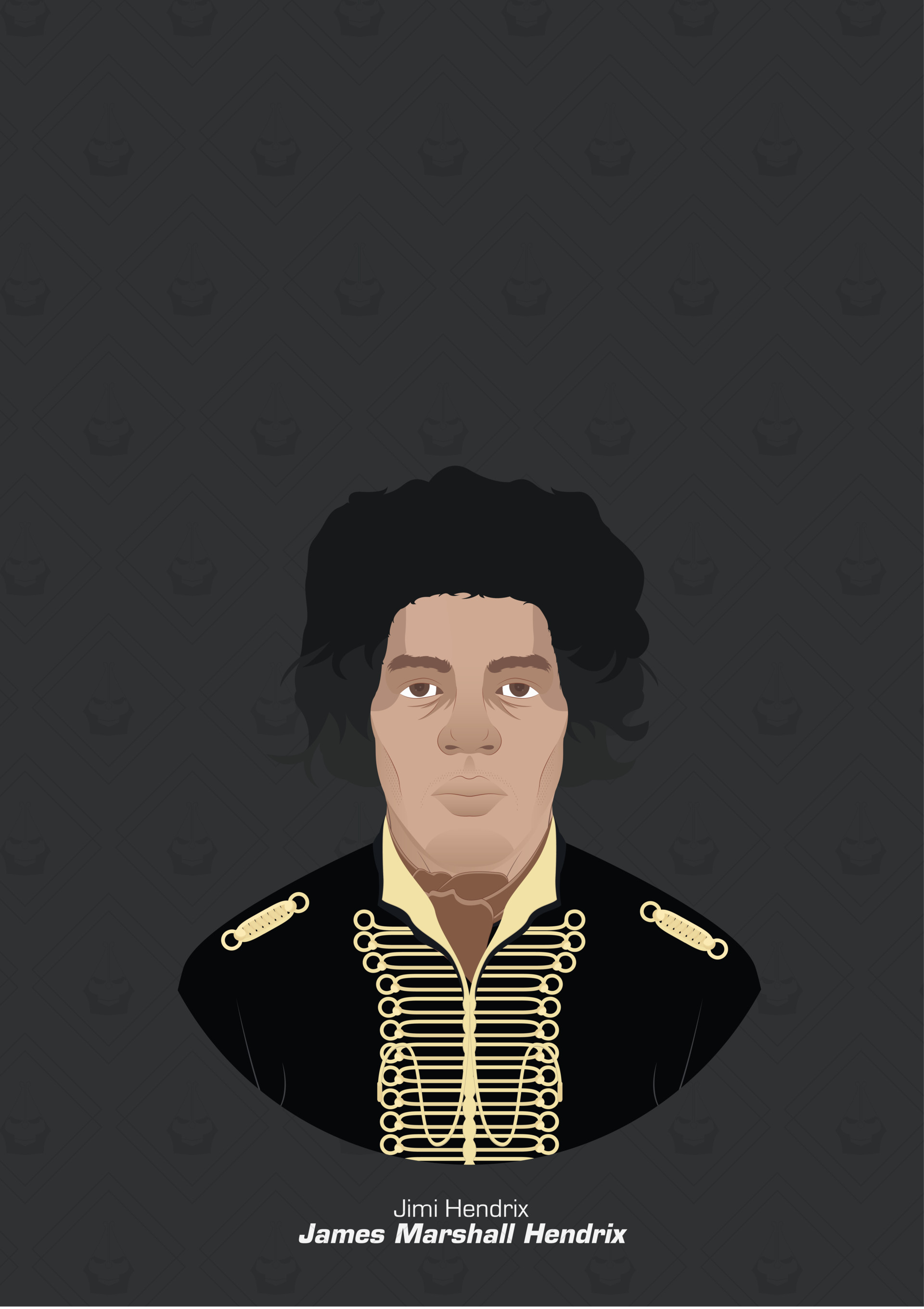 ArtStation - Jimi Hendrix