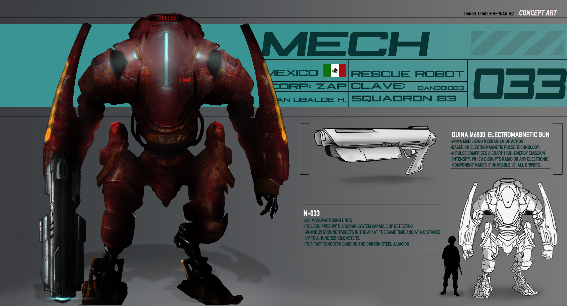 ArtStation - concept MECH 033