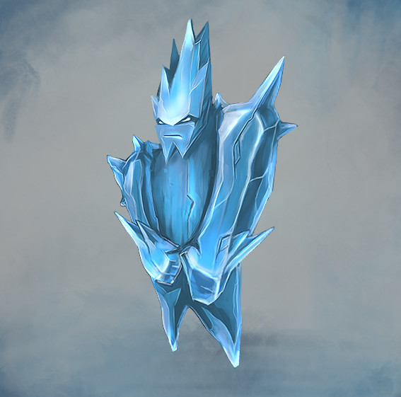 ArtStation - ice golem