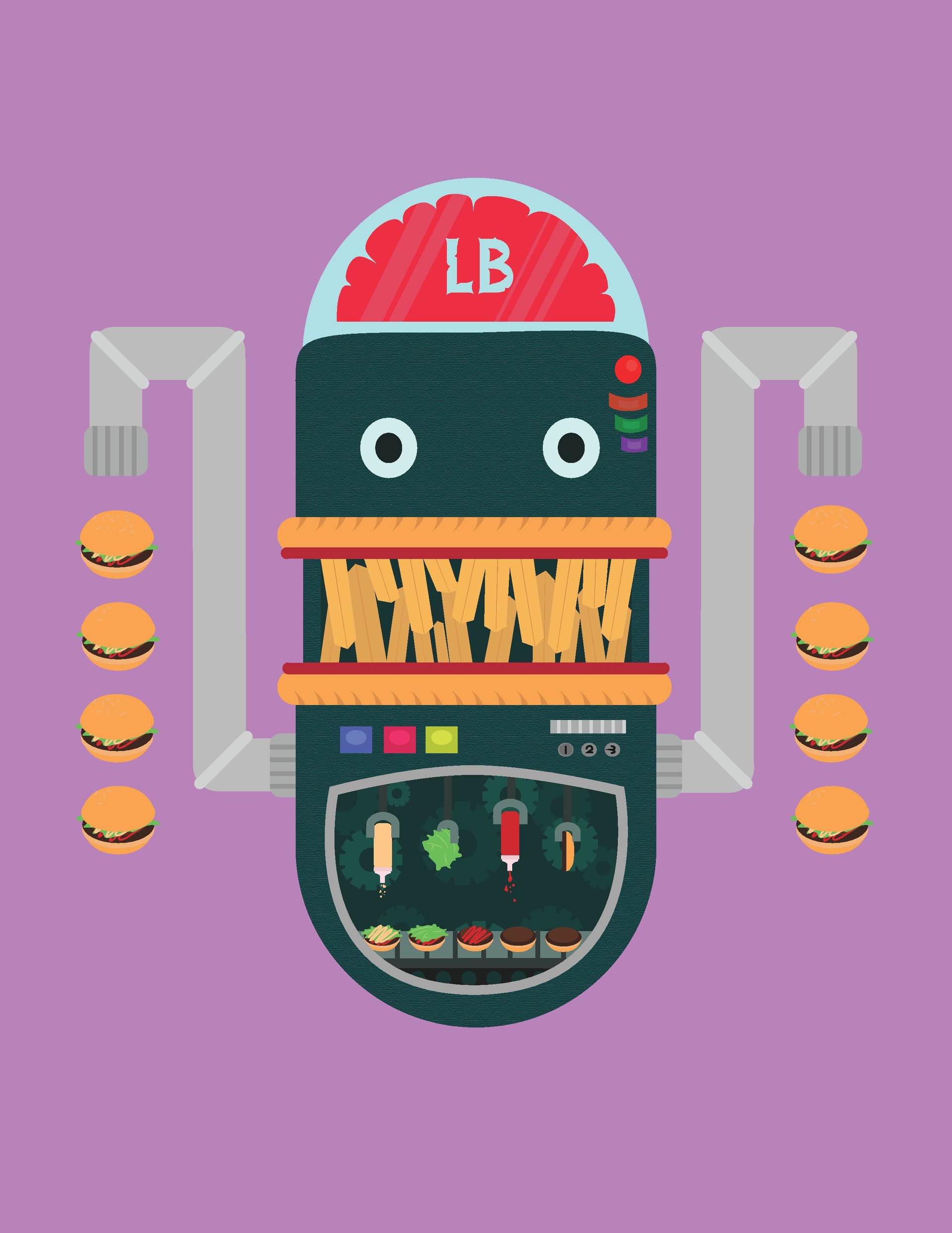 ArtStation - Burger Machine