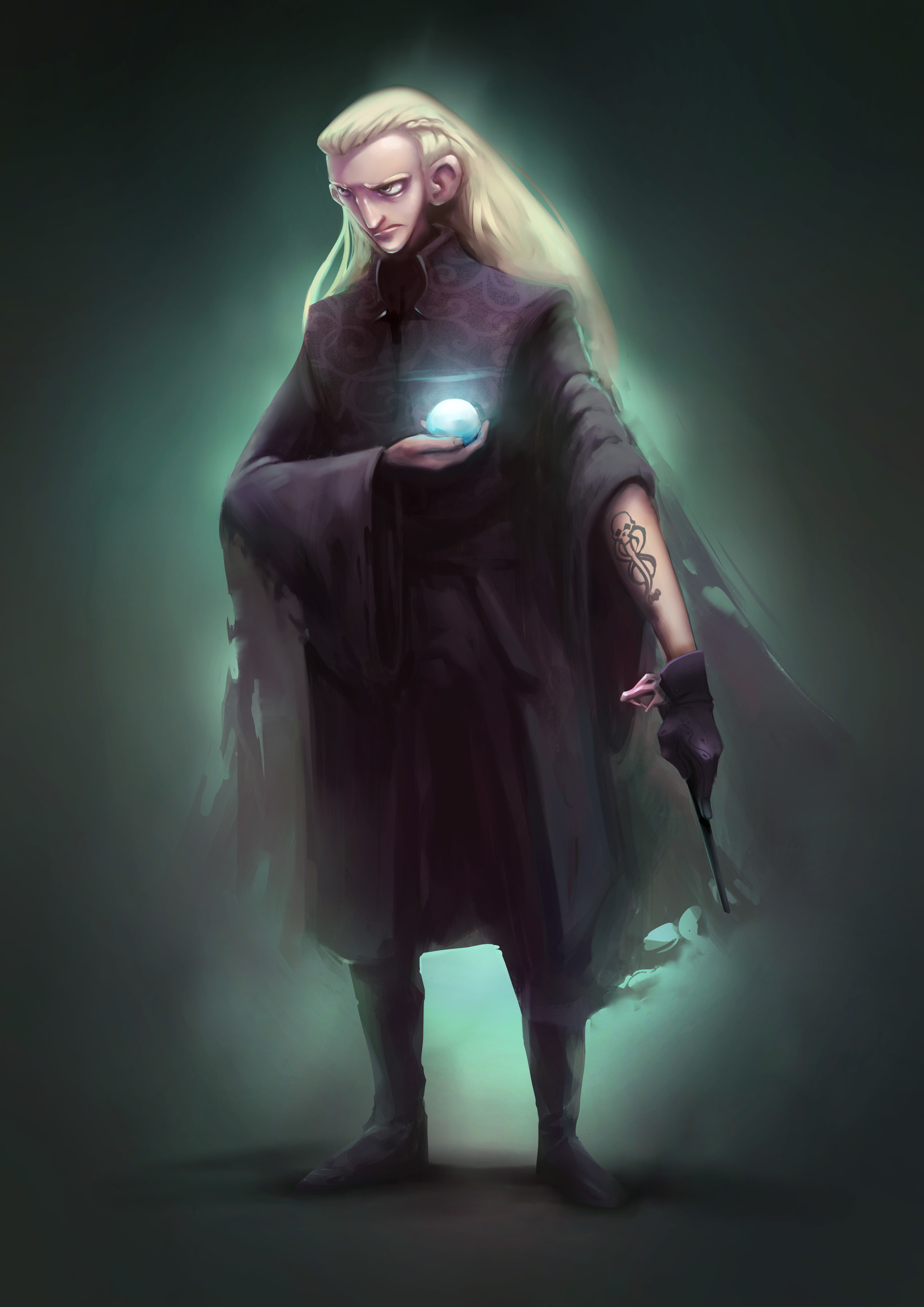 Lucius fanart by Mathias Fekete : r/harrypotter