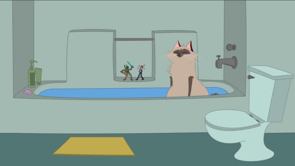 night vale floating cat