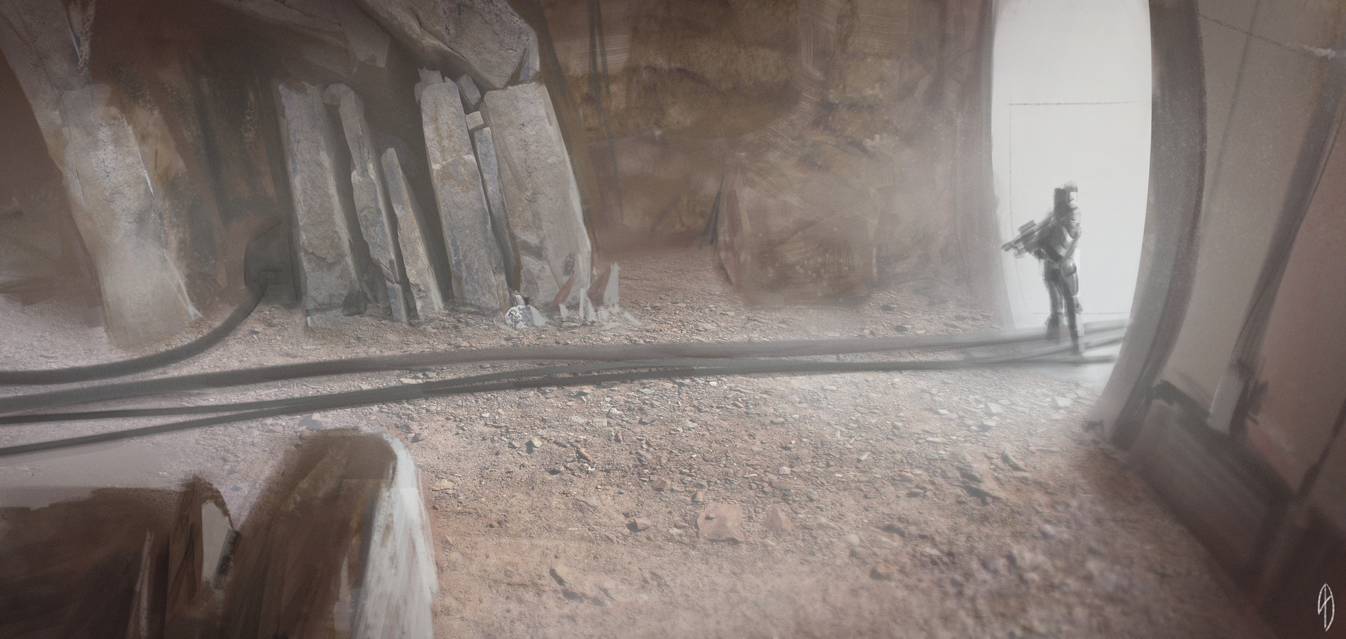 ArtStation - Underground Facility