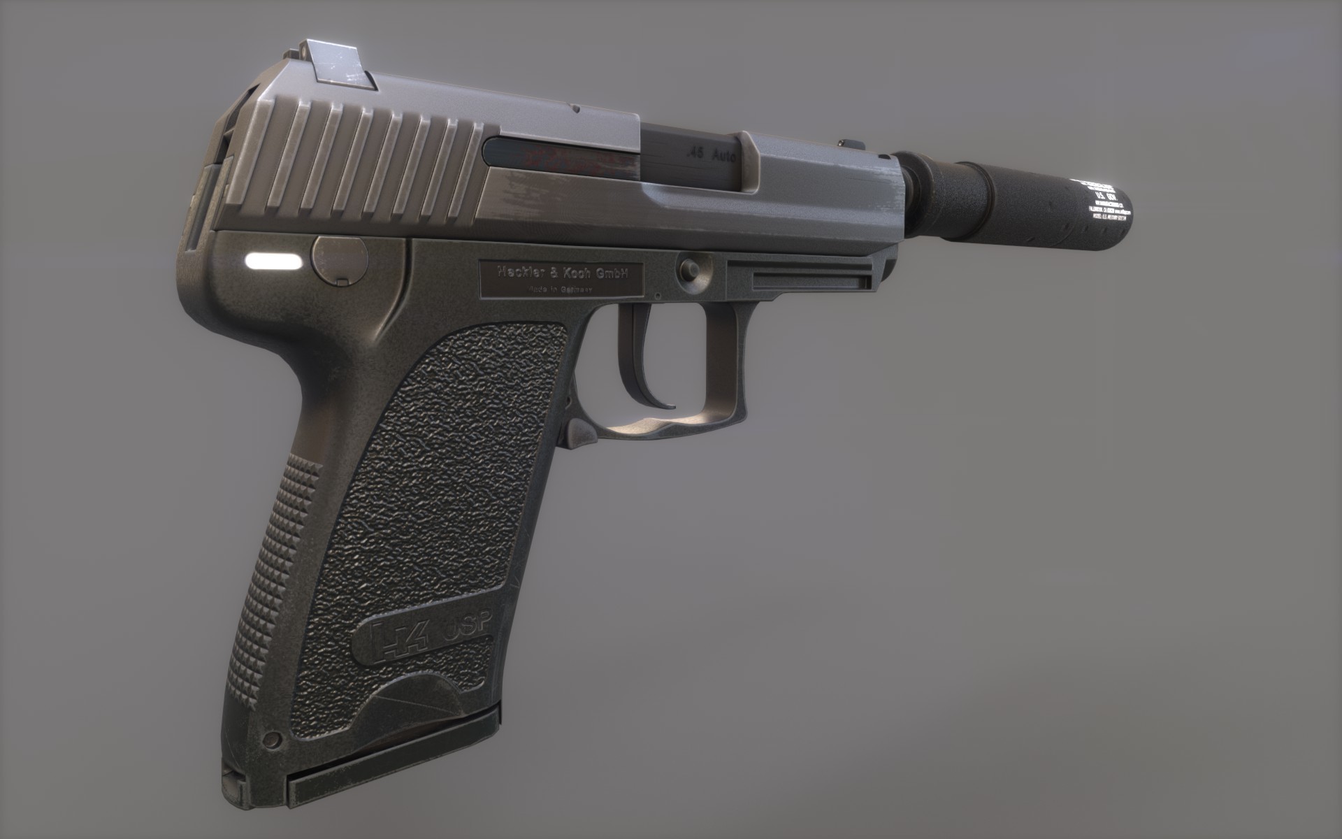 ArtStation - HK USP Compact .45