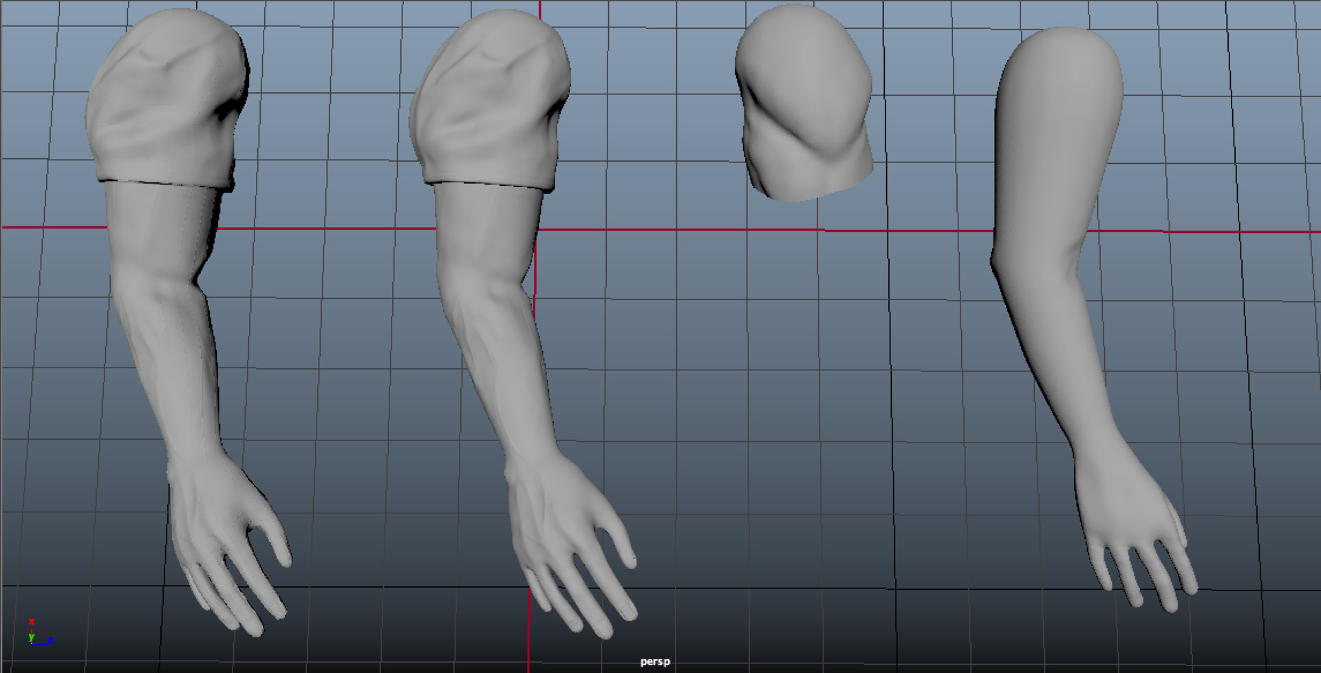 Emily Aguilar - Arm Modeling and Resurfacing