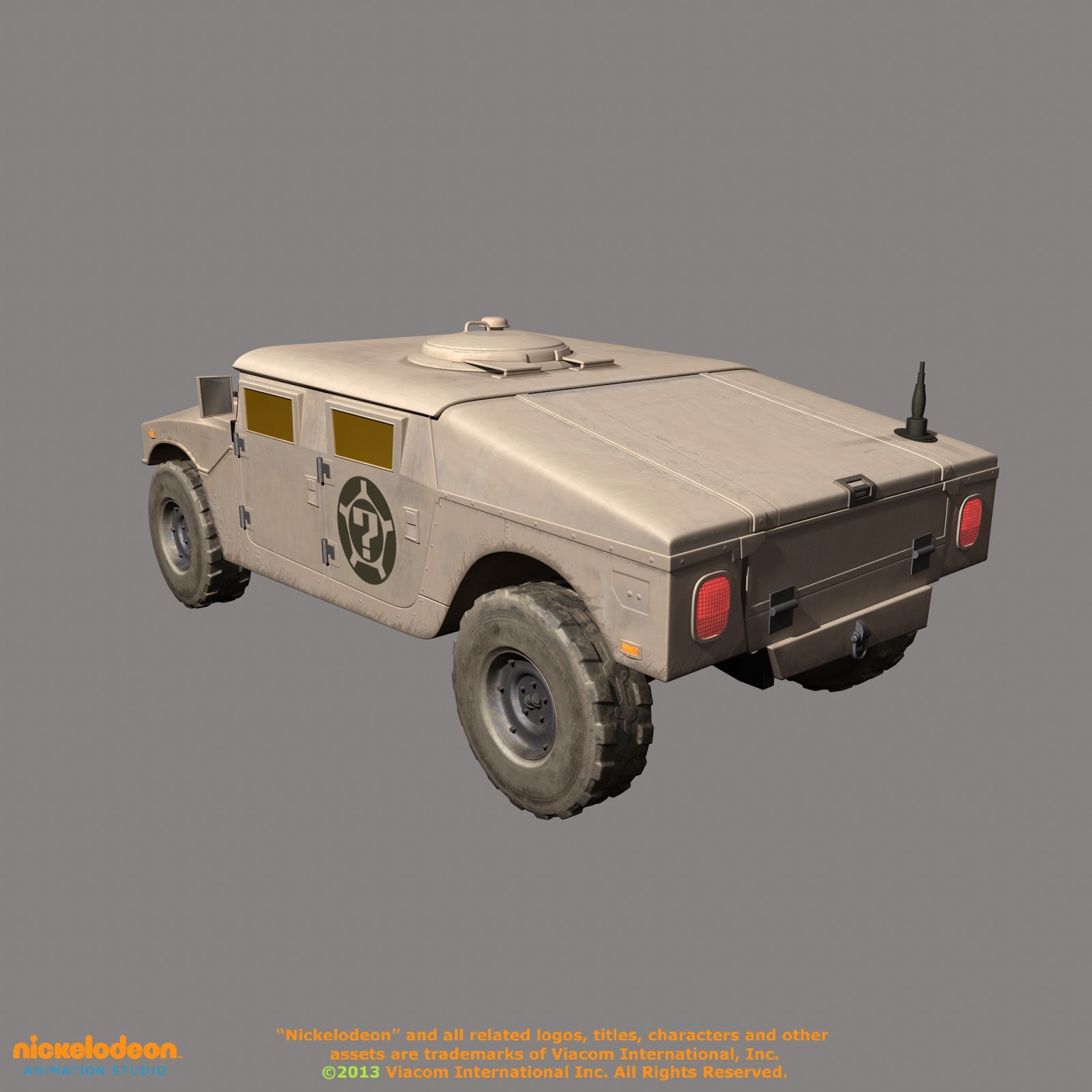 Lindsay Toms - Monsters Vs Aliens Humvee